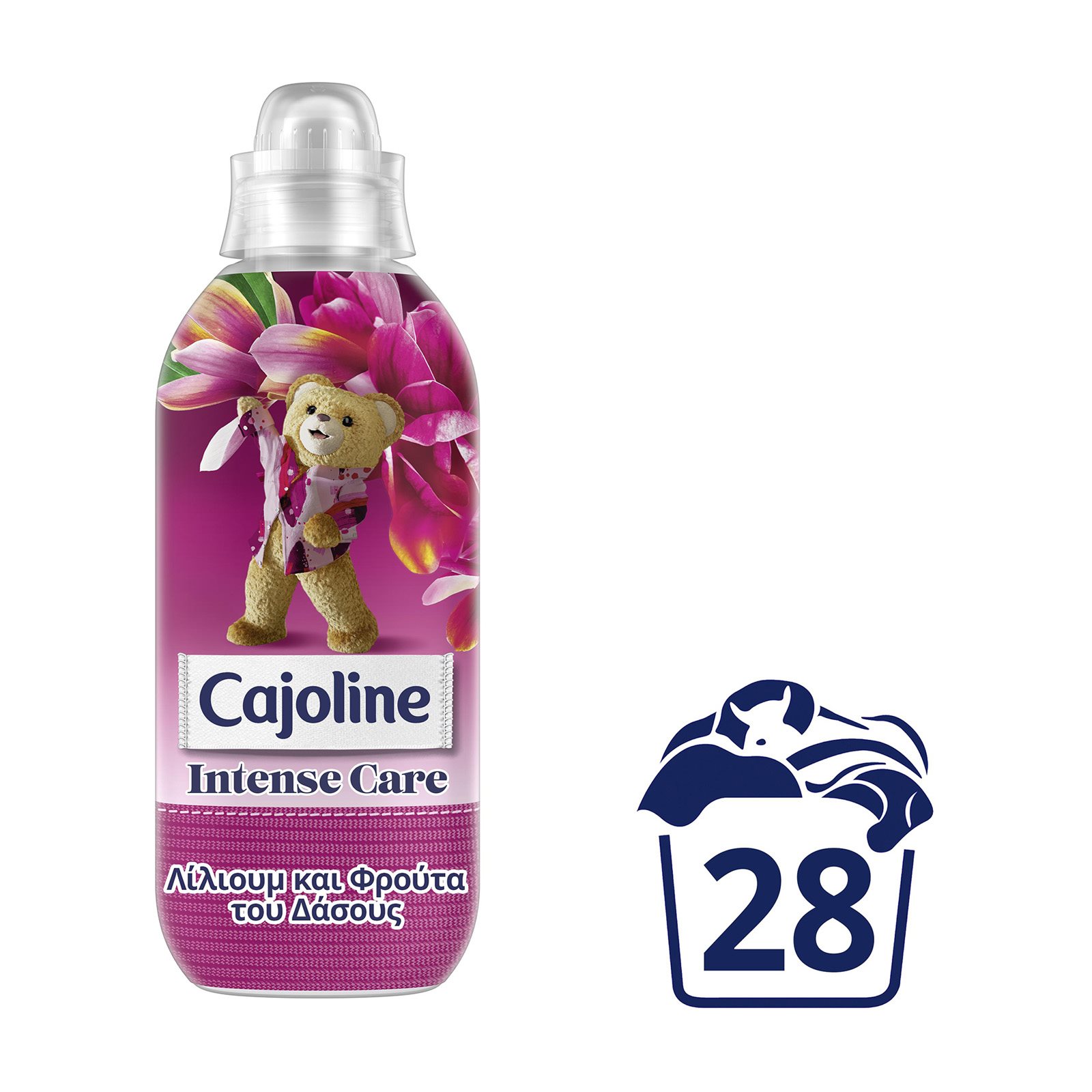 CAJOLINE Intense Care Μαλακτικό Ρούχων Συμπυκνωμένο Λίλιουμ & Φρούτα ...