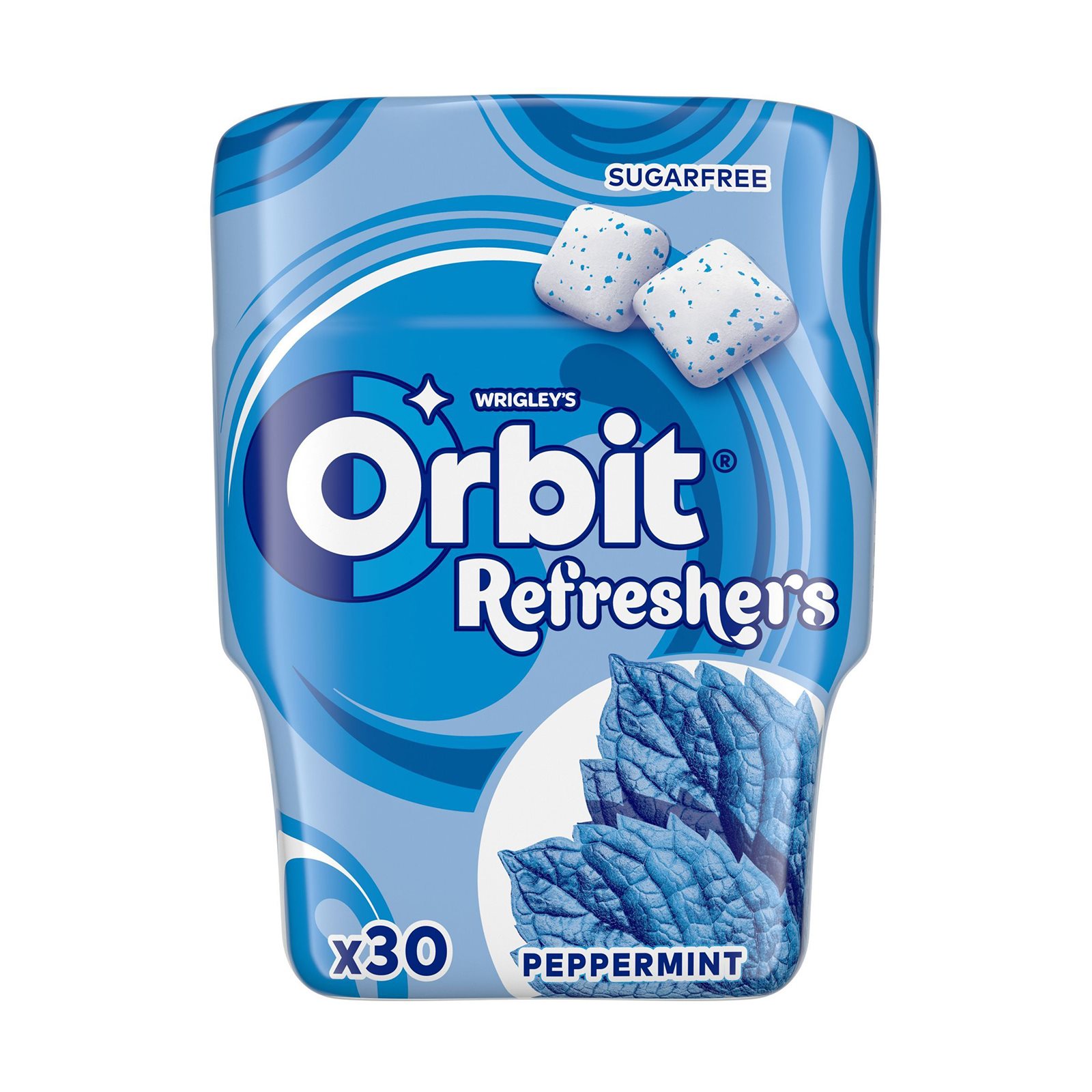 ORBIT Refreshers Τσίχλες Μέντα Χωρίς ζάχαρη 67g | ΣΚΛΑΒΕΝΙΤΗΣ