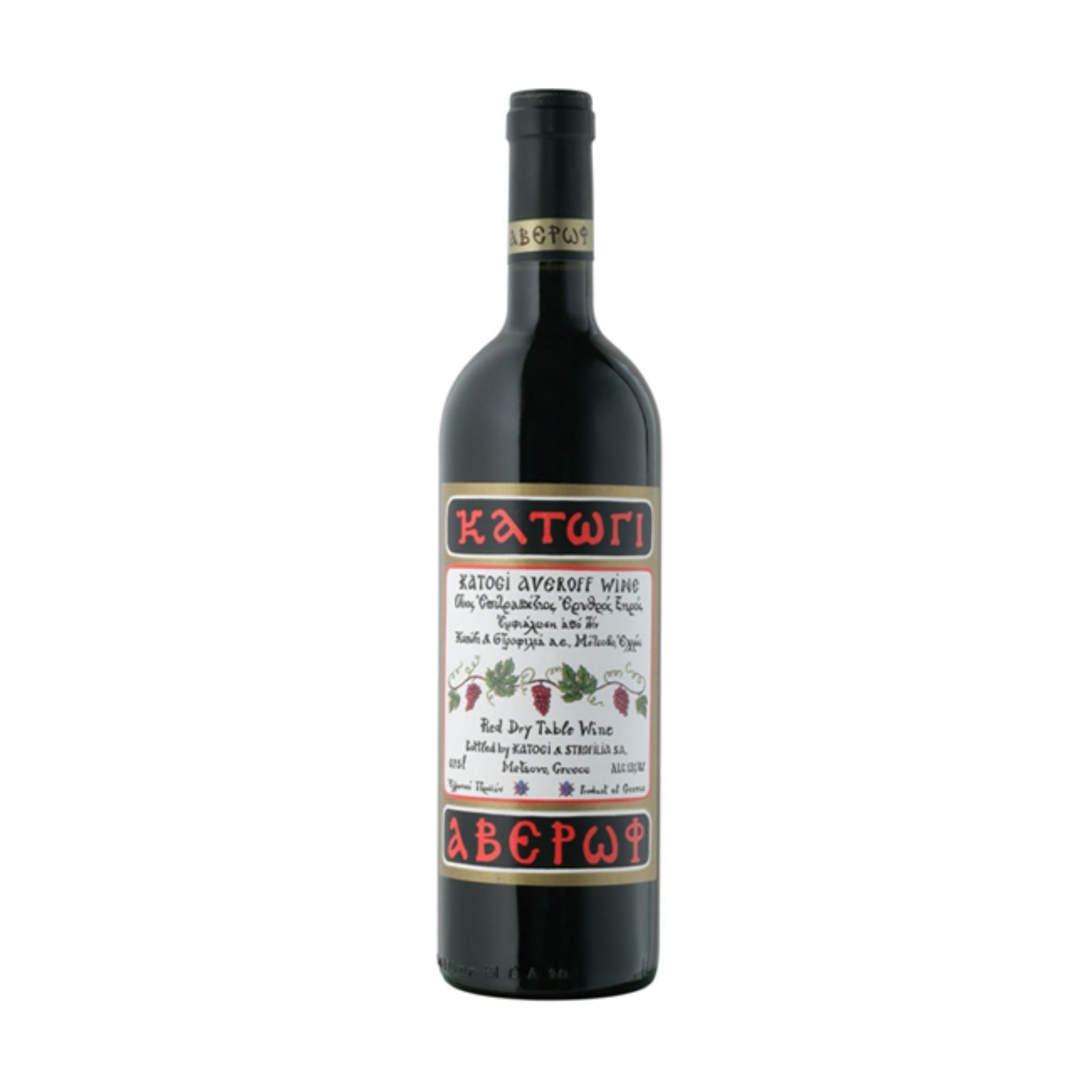 ΚΑΤΩΓΙ ΑΒΕΡΩΦ Ερυθρός Οίνος ΠΓΕ 750ml | ΣΚΛΑΒΕΝΙΤΗΣ