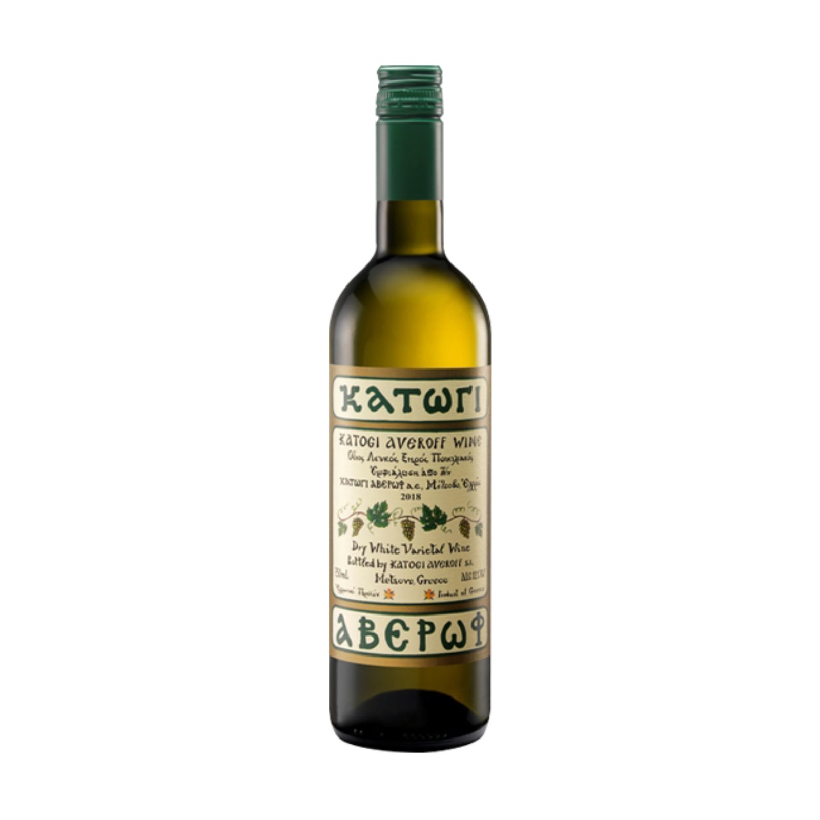ΚΑΤΩΓΙ ΑΒΕΡΩΦ Λευκός Οίνος ΠΓΕ 750ml | ΣΚΛΑΒΕΝΙΤΗΣ