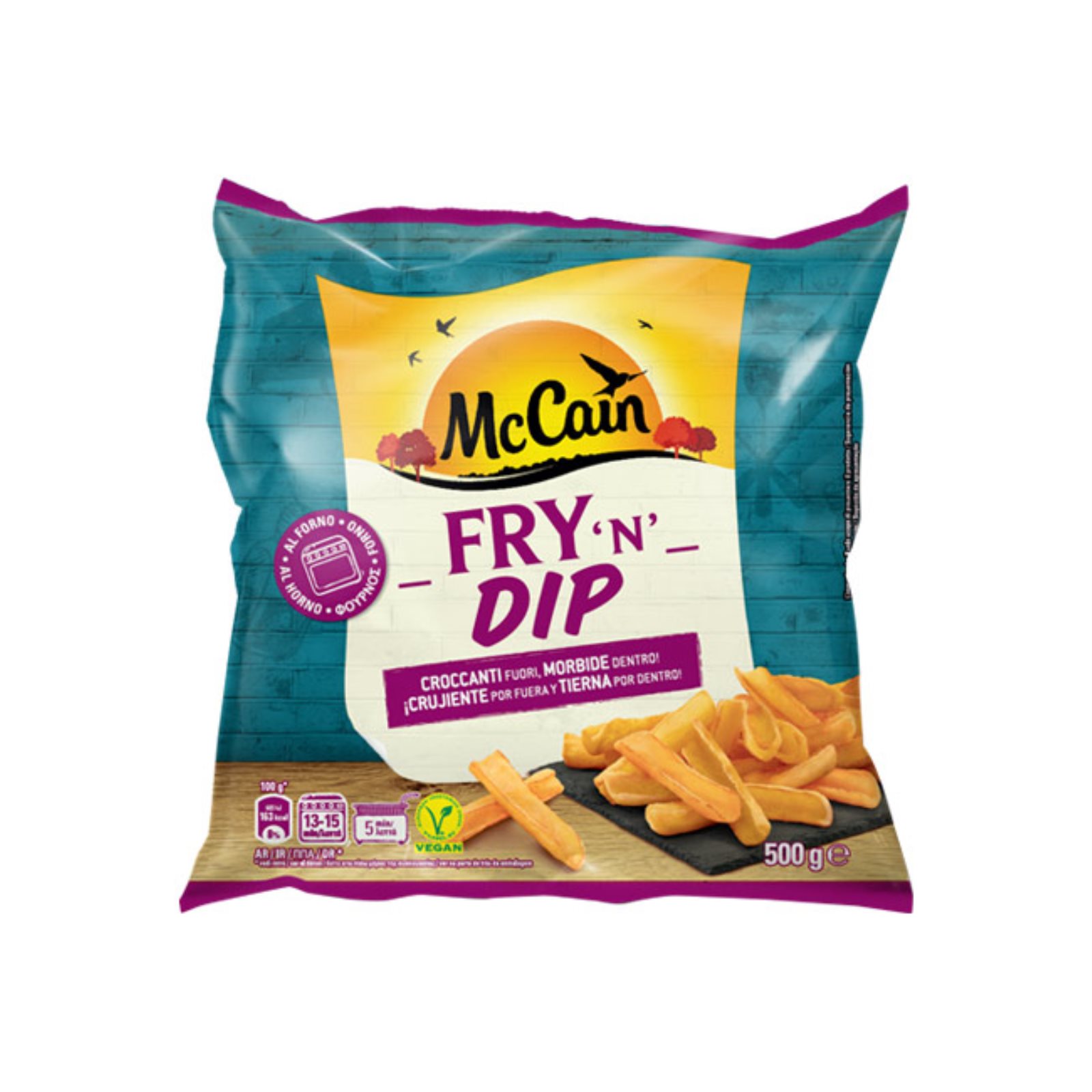 Πατάτες MCCAIN Fry N Dip 500gr | ΣΚΛΑΒΕΝΙΤΗΣ