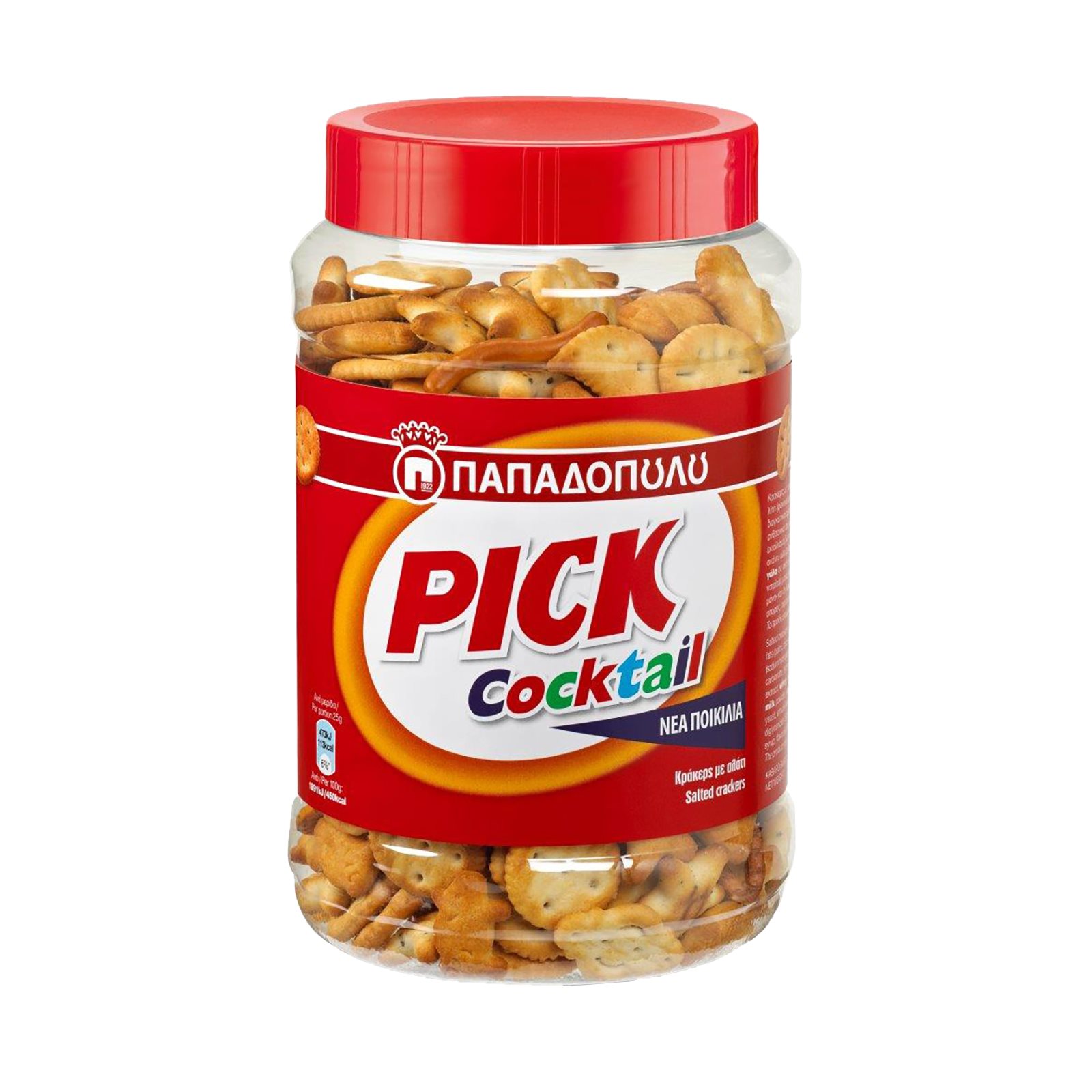 ΠΑΠΑΔΟΠΟΥΛΟΥ Pick Crackers Coctail 335g | ΣΚΛΑΒΕΝΙΤΗΣ
