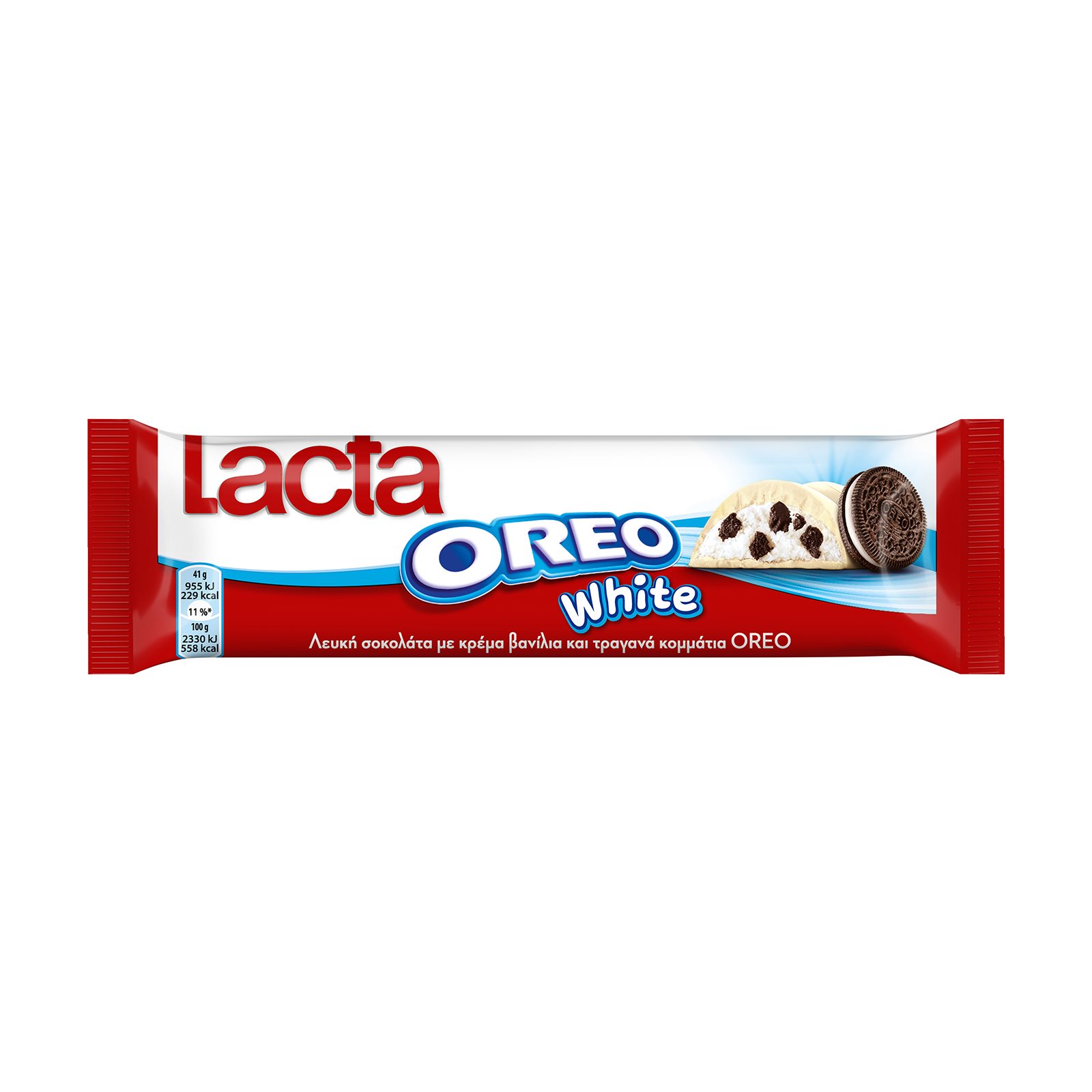 LACTA Oreo Σοκολάτα Λευκή 41g | ΣΚΛΑΒΕΝΙΤΗΣ