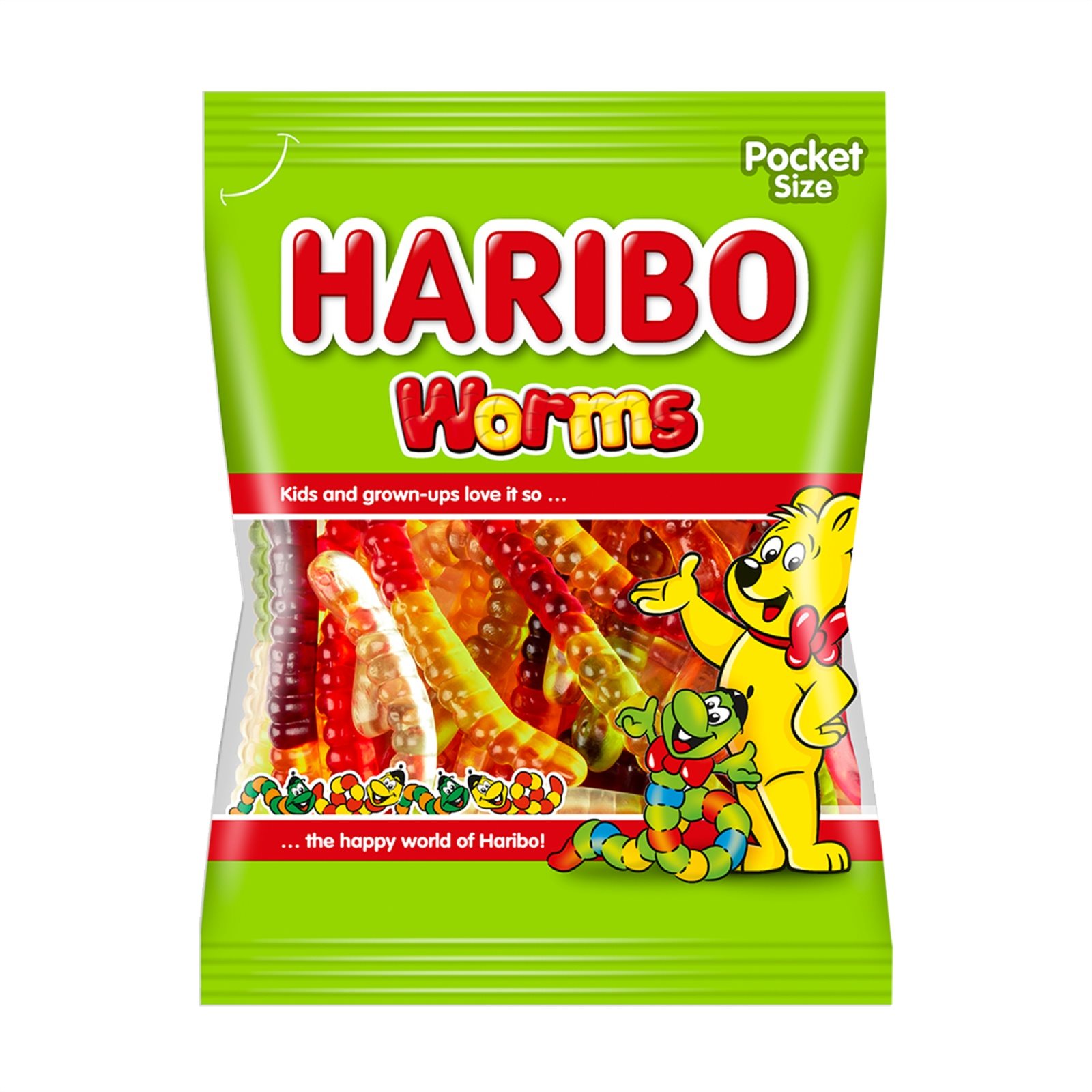 HARIBO Worms Ζελίνια 100g | ΣΚΛΑΒΕΝΙΤΗΣ