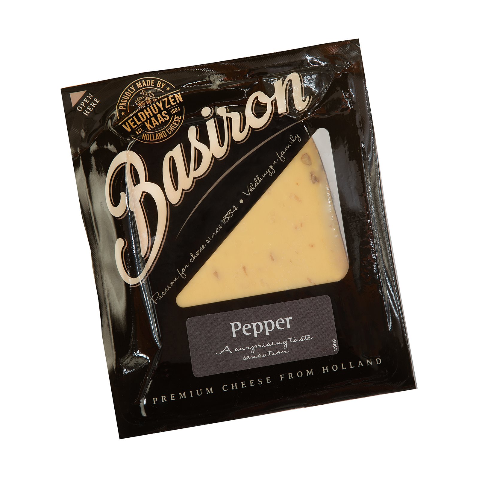 Ημίσκληρο Τυρί BASIRON με Πιπέρι 200g | ΣΚΛΑΒΕΝΙΤΗΣ