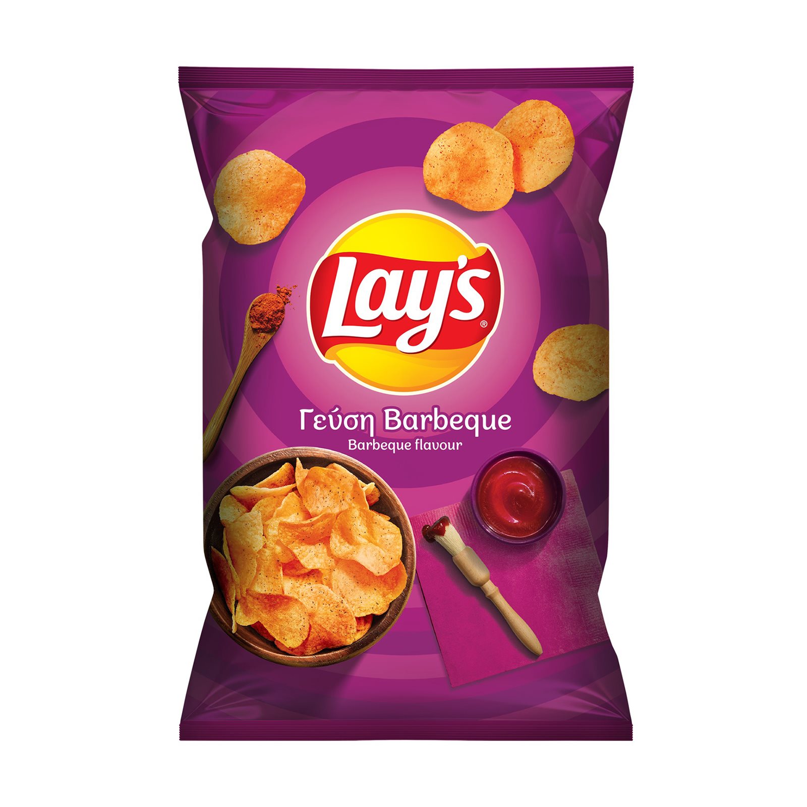 LAY'S Πατατάκια Barbeque 130g | ΣΚΛΑΒΕΝΙΤΗΣ