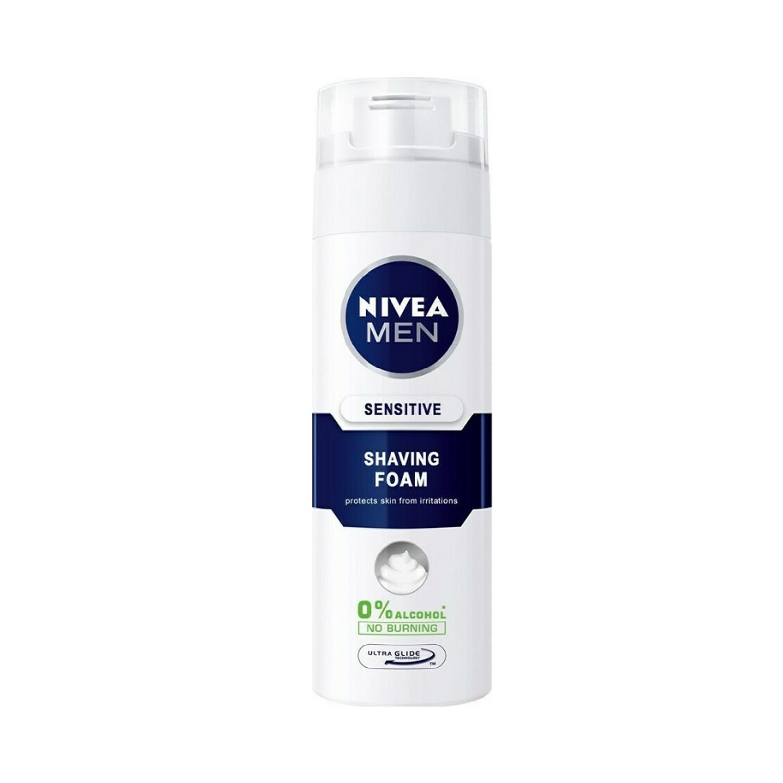 NIVEA Men Αφρός Ξυρίσματος Sensitive 200ml | ΣΚΛΑΒΕΝΙΤΗΣ