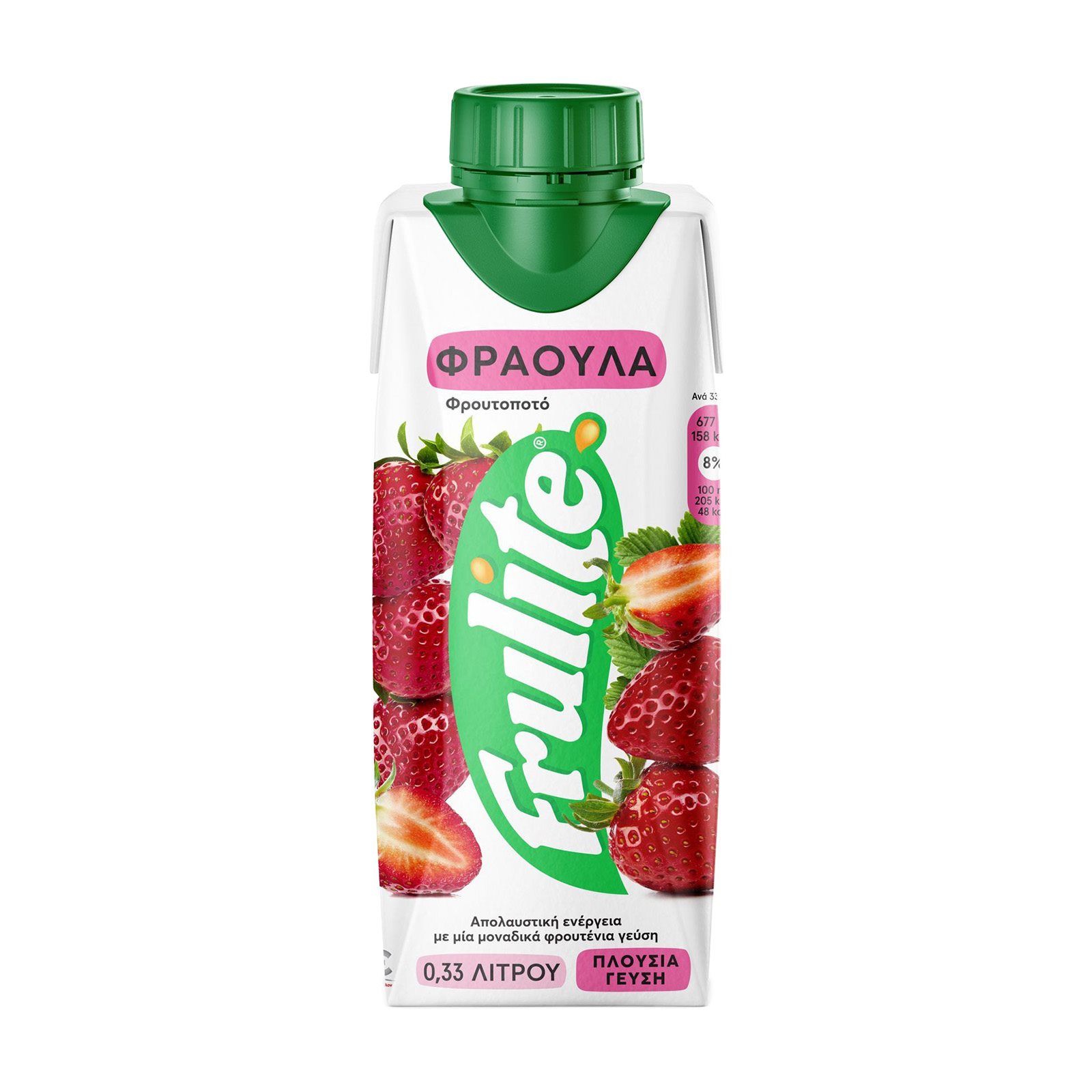 FRULITE Φρουτοποτό Φράουλα 330ml | ΣΚΛΑΒΕΝΙΤΗΣ