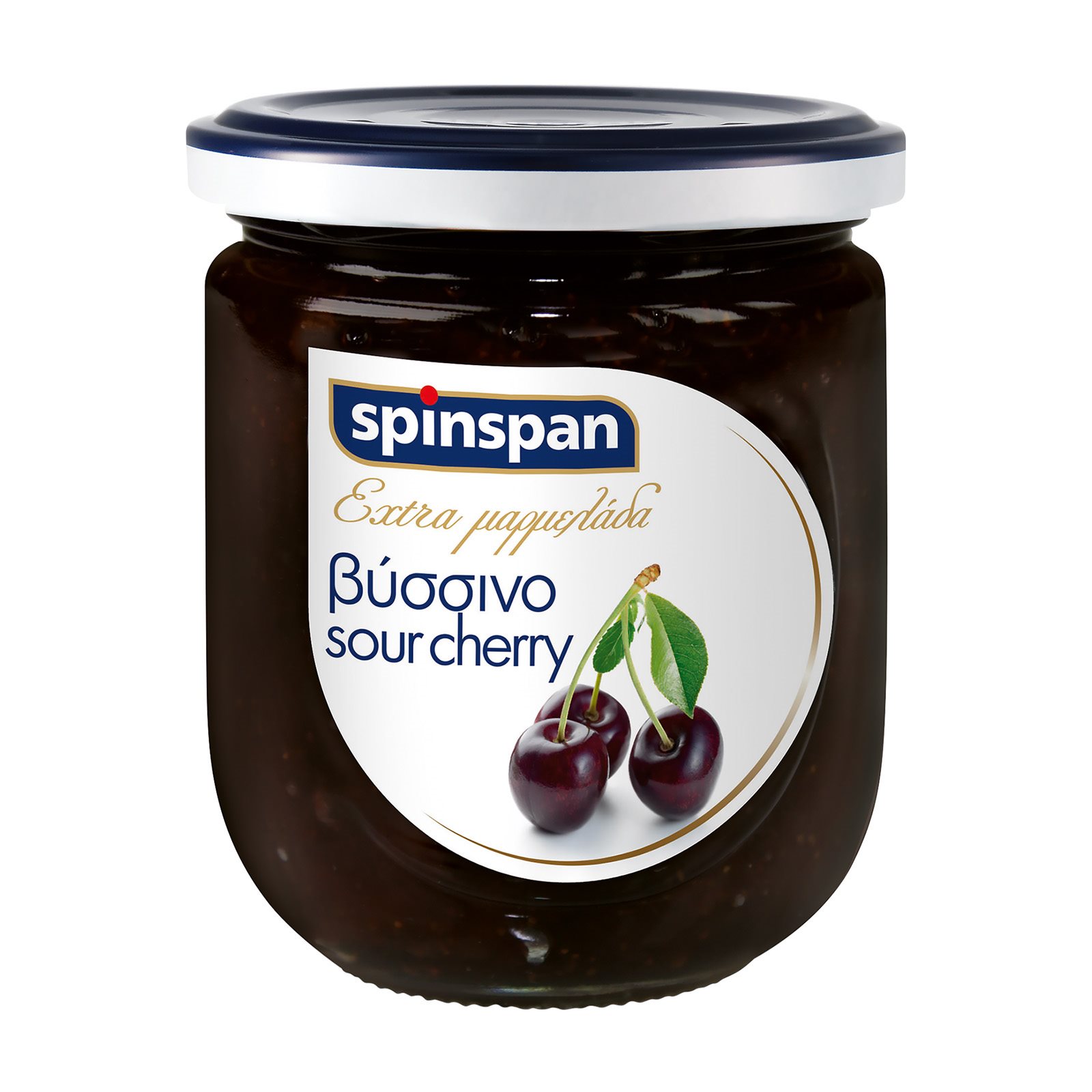 SPIN SPAN Μαρμελάδα Έξτρα Βύσσινο Χωρίς γλουτένη 380gr | ΣΚΛΑΒΕΝΙΤΗΣ