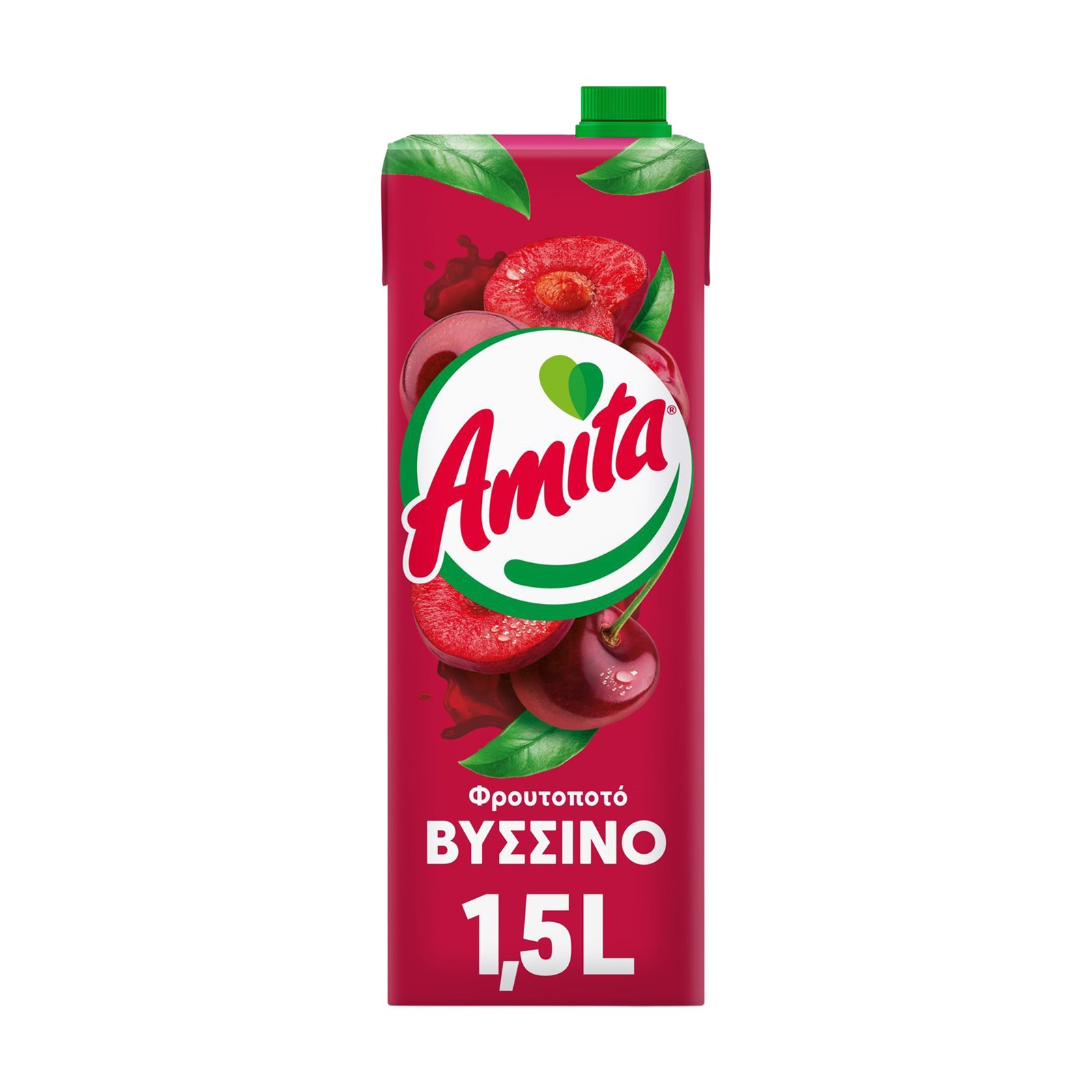 AMITA Φρουτοποτό Βύσσινο 1,5lt | ΣΚΛΑΒΕΝΙΤΗΣ