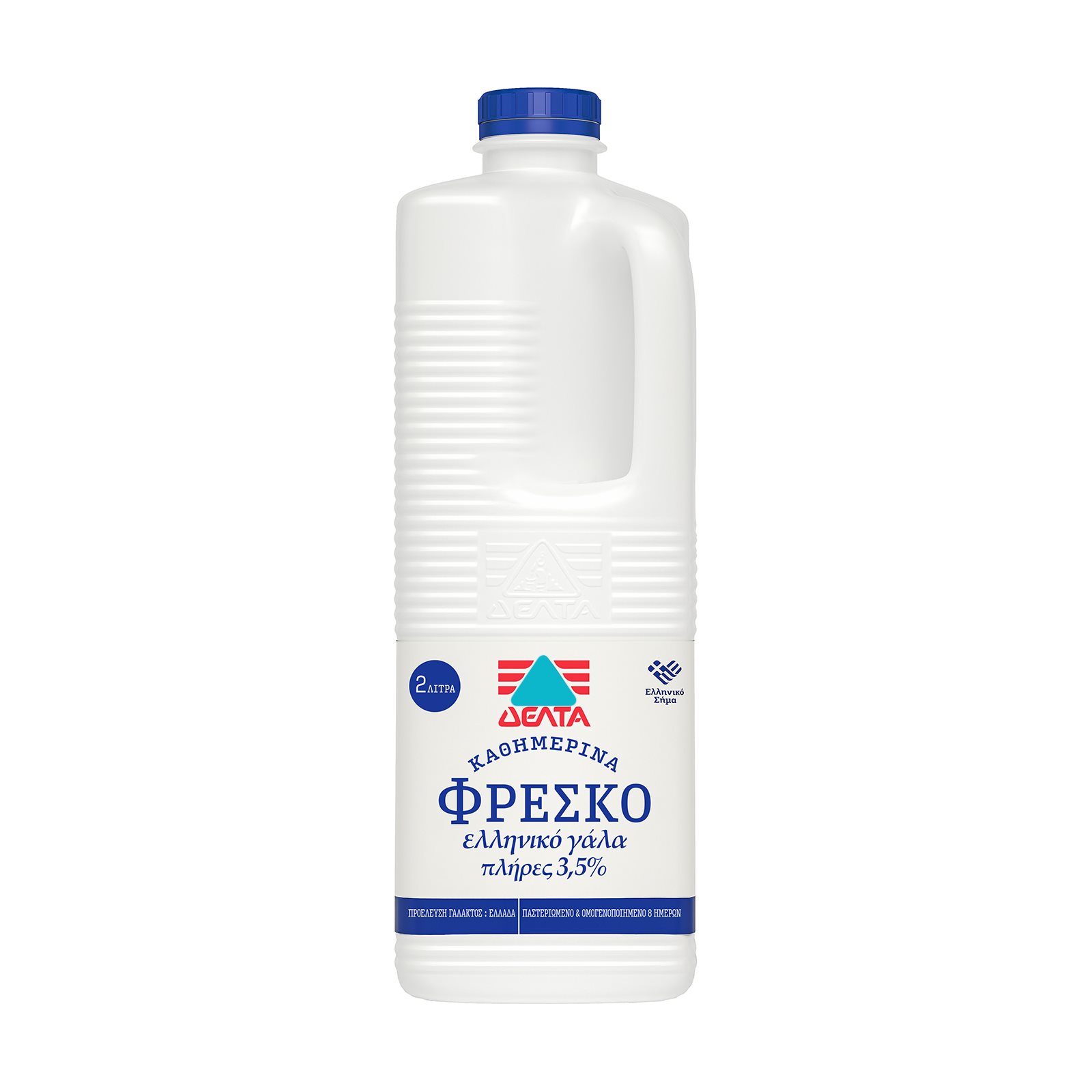 ΔΕΛΤΑ Καθημερινά Φρέσκο Γάλα Πλήρες 2lt | ΣΚΛΑΒΕΝΙΤΗΣ
