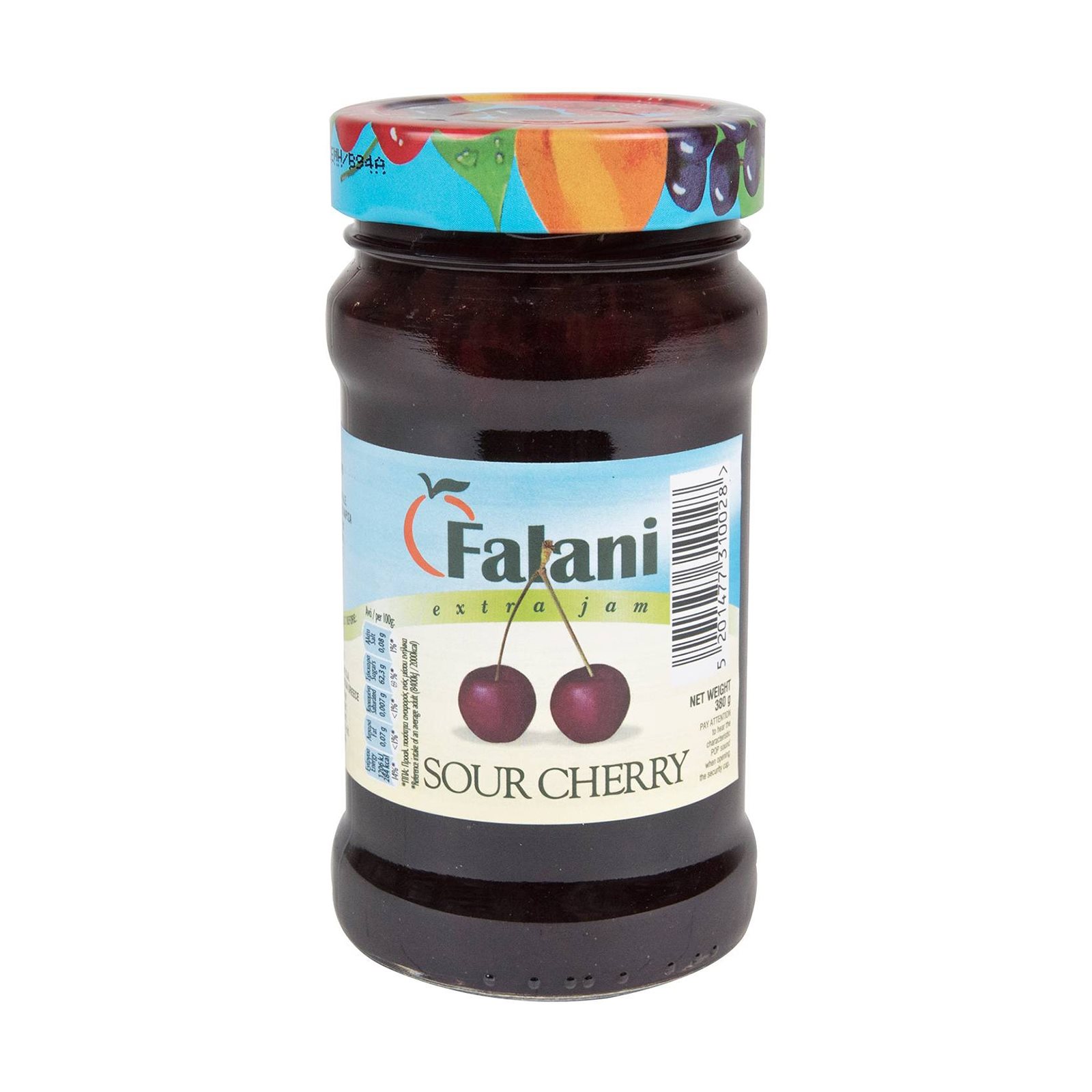FALANI Μαρμελάδα Βύσσινο 380gr | ΣΚΛΑΒΕΝΙΤΗΣ
