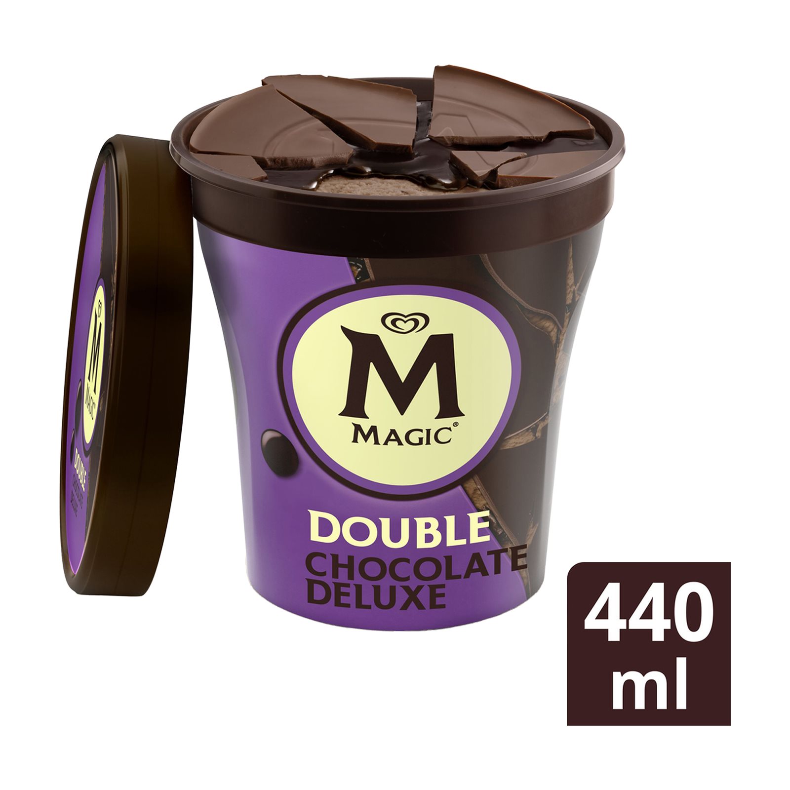 MAGIC Double Παγωτό Chocolate Deluxe 310gr (440ml) | ΣΚΛΑΒΕΝΙΤΗΣ