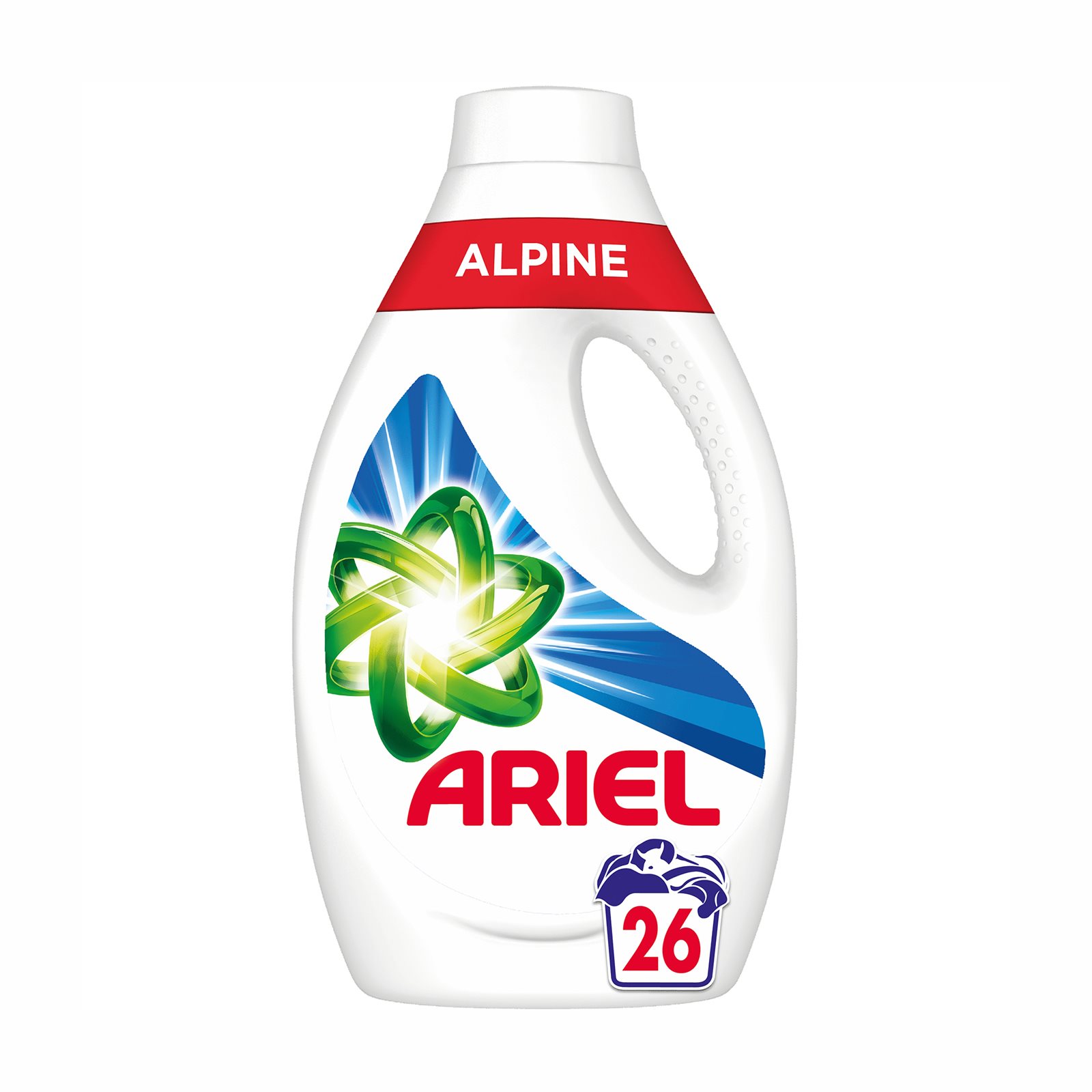 ARIEL Απορρυπαντικό Πλυντηρίου Ρούχων Υγρό Alpine 26 πλύσεις | ΣΚΛΑΒΕΝΙΤΗΣ