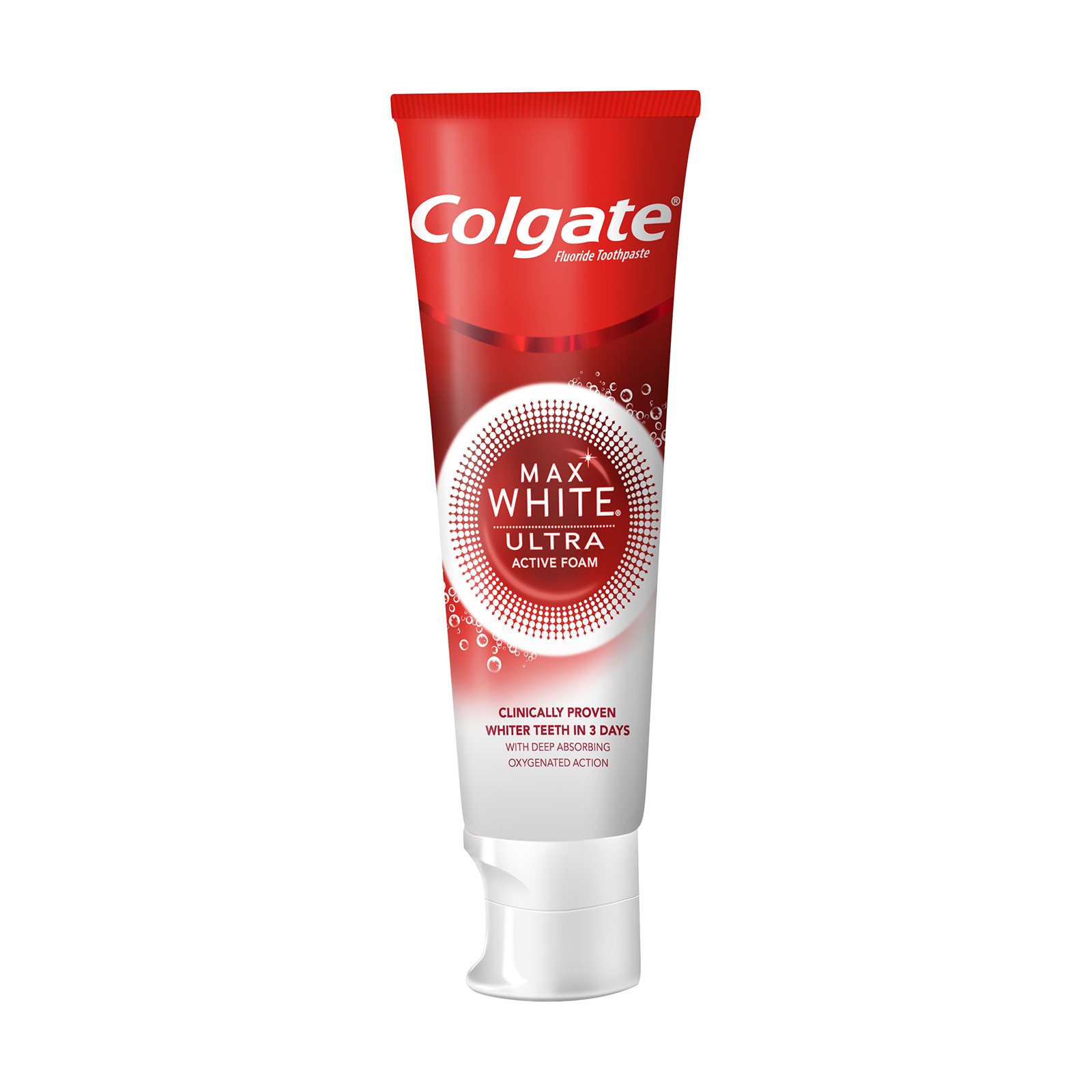COLGATE Max White Οδοντόκρεμα Ultra Active Foam 75ml | ΣΚΛΑΒΕΝΙΤΗΣ