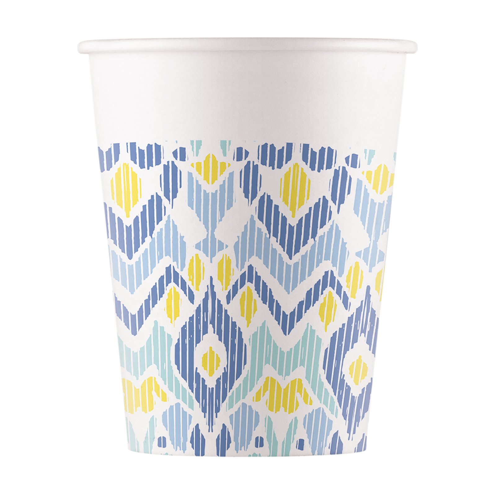 DECORATA Ποτήρια Χάρτινα Ethnic Design 200ml 8τεμ | ΣΚΛΑΒΕΝΙΤΗΣ