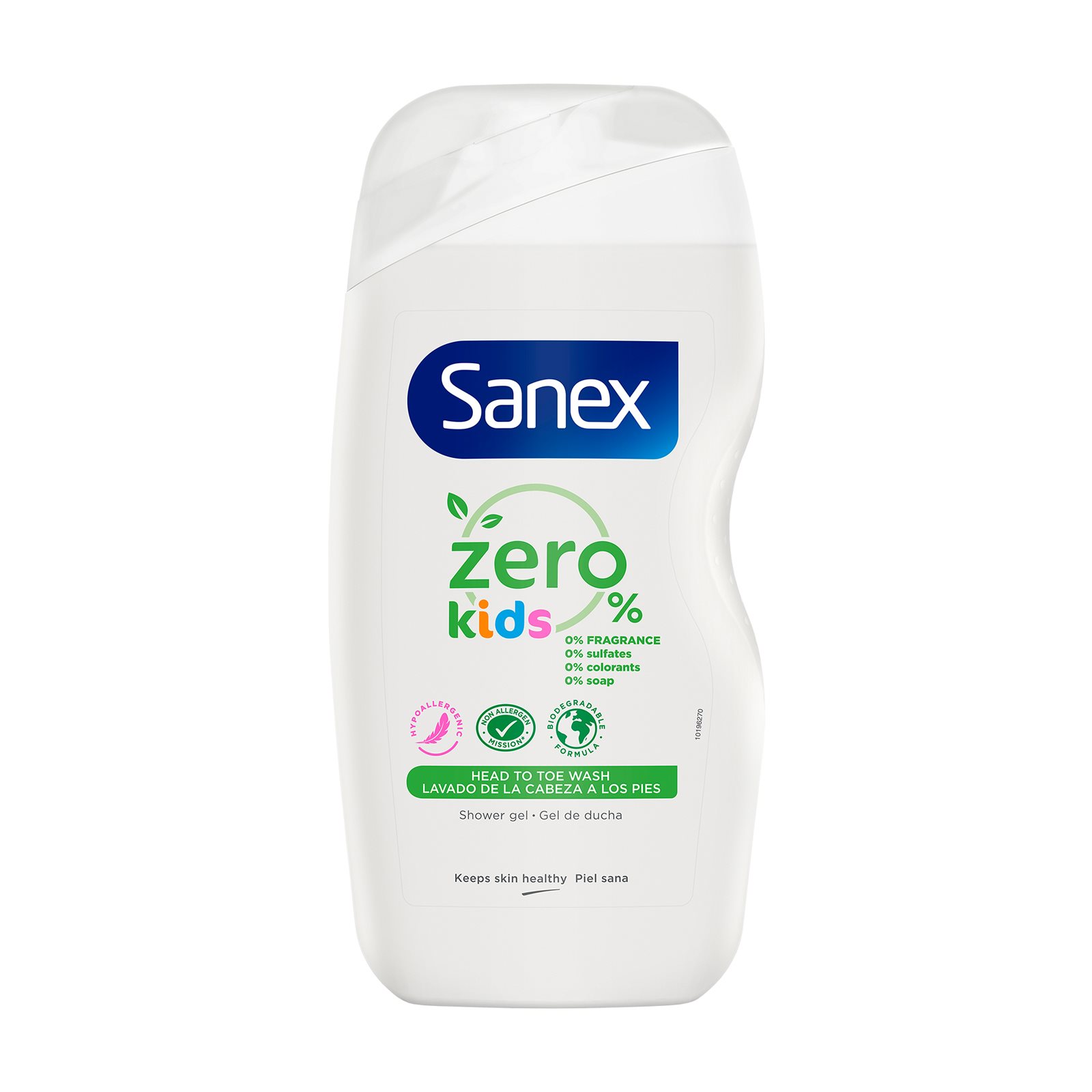 SANEX Zero0% Kids Αφρόλουτρο Head to Toe Wash Vegan 450ml | ΣΚΛΑΒΕΝΙΤΗΣ