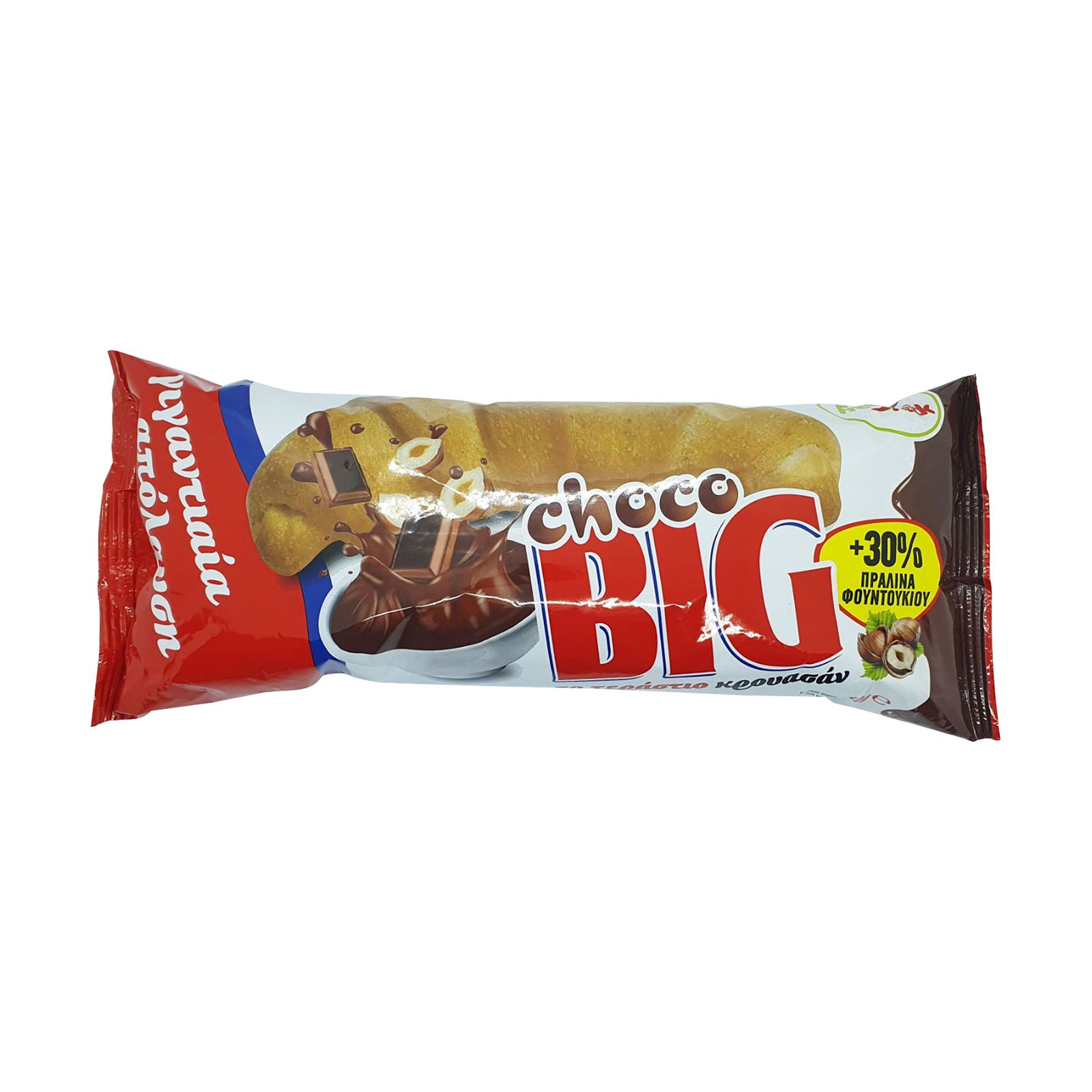 CHOCO BIG Κρουασάν με Γέμιση Πραλίνα Φουντουκιού 250g | ΣΚΛΑΒΕΝΙΤΗΣ