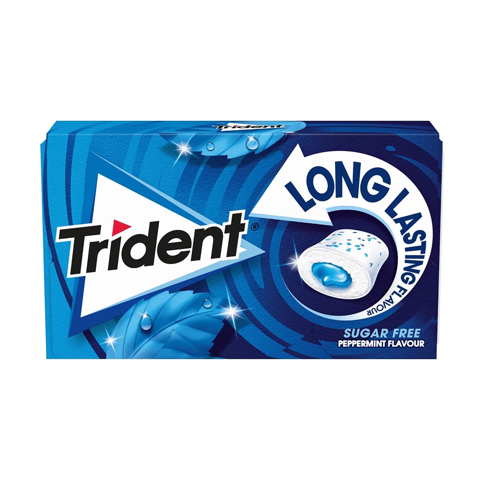 TRIDENT Long Lasting Τσίχλες Μέντα Χωρίς ζάχαρη 22g | ΣΚΛΑΒΕΝΙΤΗΣ
