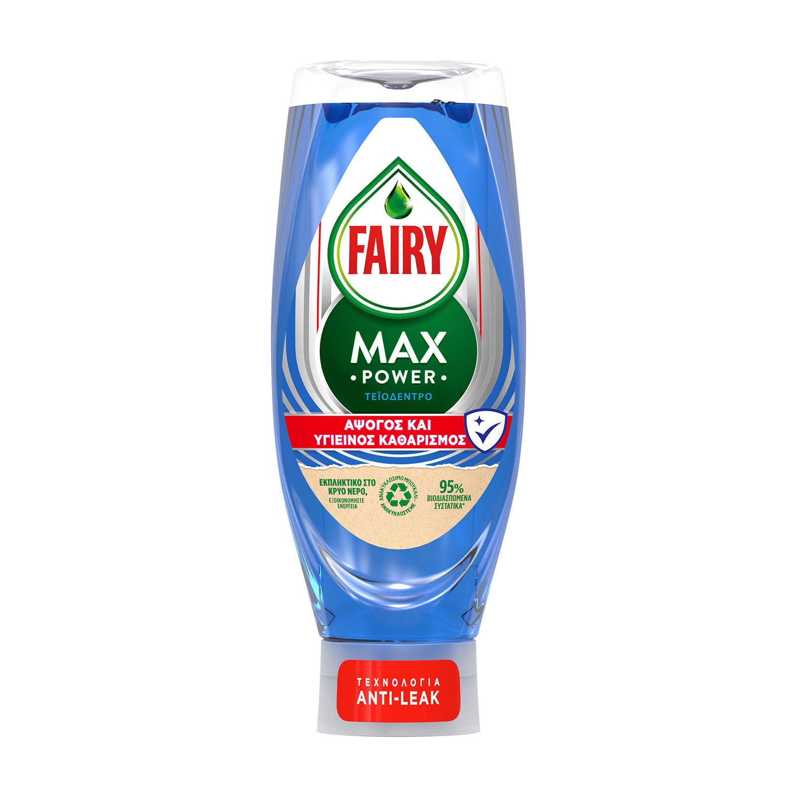 FAIRY Max Power Απορρυπαντικό Πιάτων Υγρό Τεϊόδεντρο 660ml | ΣΚΛΑΒΕΝΙΤΗΣ