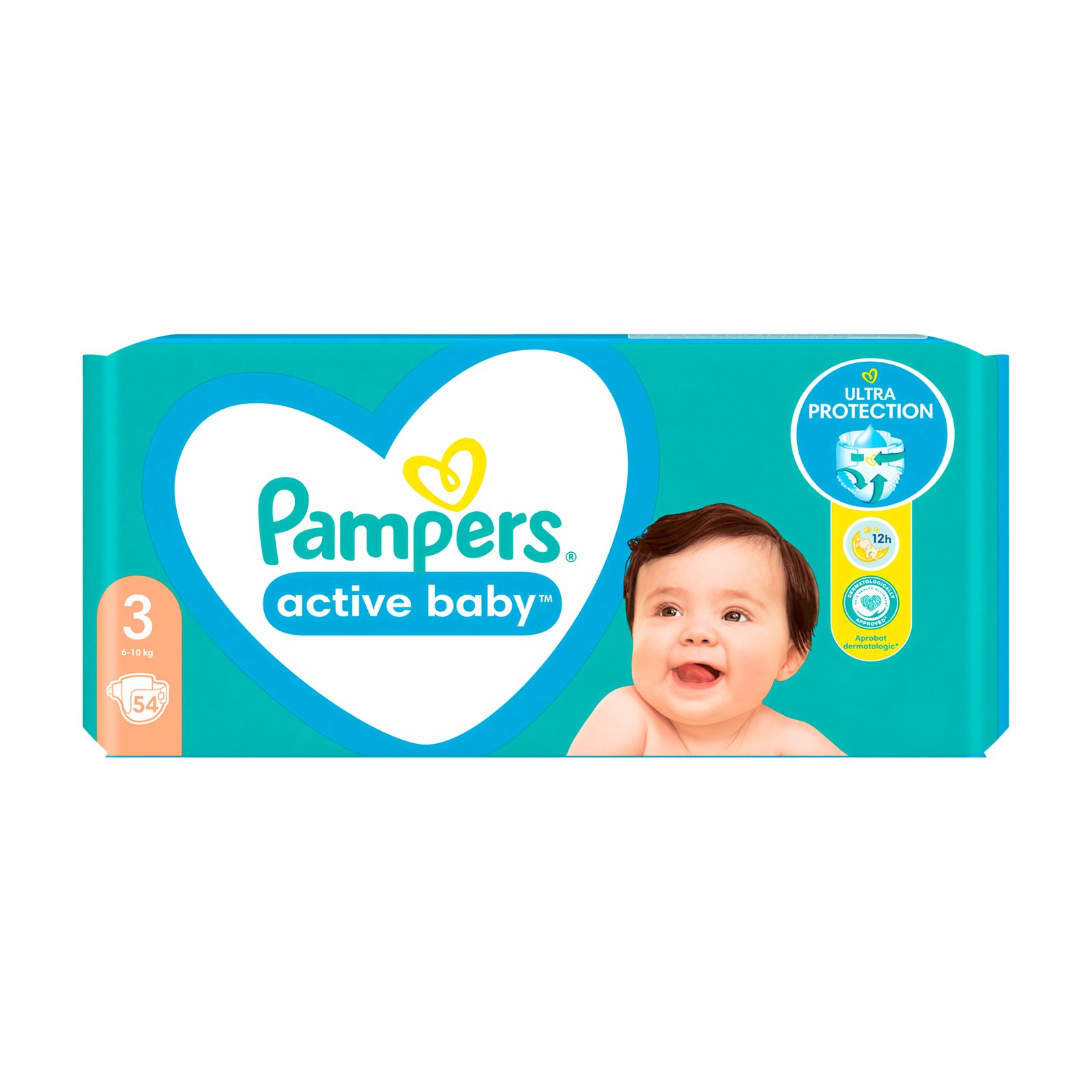 PAMPERS Active Baby Πάνες Νο3 6-10kg 54τεμ | ΣΚΛΑΒΕΝΙΤΗΣ