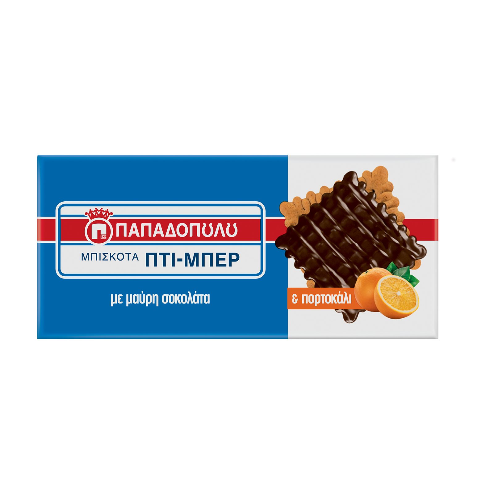 ΠΑΠΑΔΟΠΟΥΛΟΥ Πτι Μπερ Μπισκότα με Μαύρη Σοκολάτα & Πορτοκάλι 200g ...