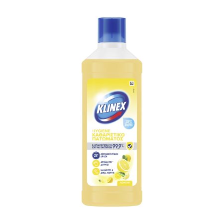 KLINEX Hygiene Καθαριστικό Υγρό Πατώματος Λεμόνι 1lt | ΣΚΛΑΒΕΝΙΤΗΣ