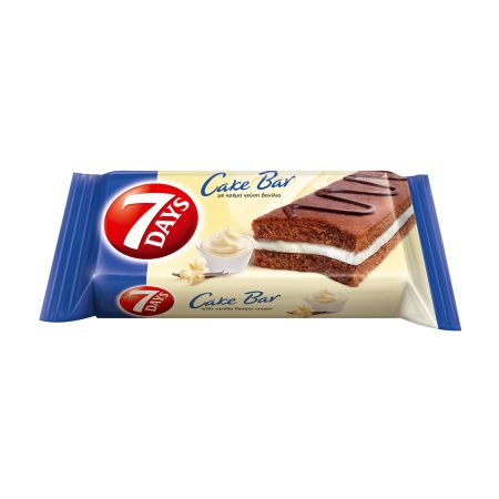 7DAYS Cake Bar με Κρέμα γεύση Βανίλια 32g | ΣΚΛΑΒΕΝΙΤΗΣ