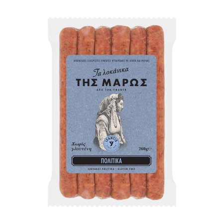 IFANTIS Τα Λοκάνικα της Μάρως Πολίτικα Χωρίς γλουτένη 260g | ΣΚΛΑΒΕΝΙΤΗΣ