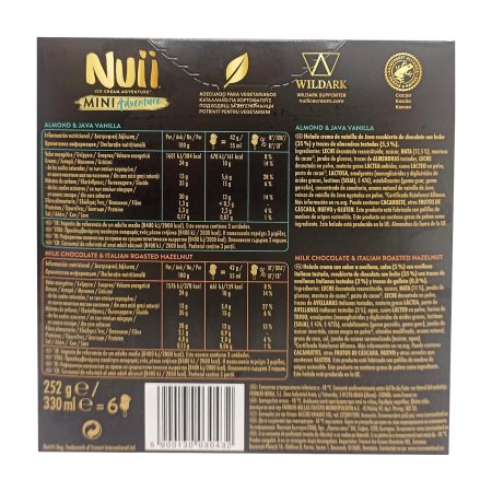 NUII Mini Adventure Ξυλάκια Java Vanilla & Italian Roasted Hazelnut ...