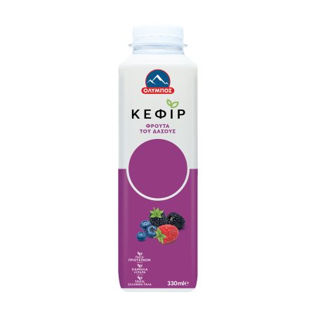 ΟΛΥΜΠΟΣ Κεφίρ Φρούτα του Δάσους 330ml | ΣΚΛΑΒΕΝΙΤΗΣ